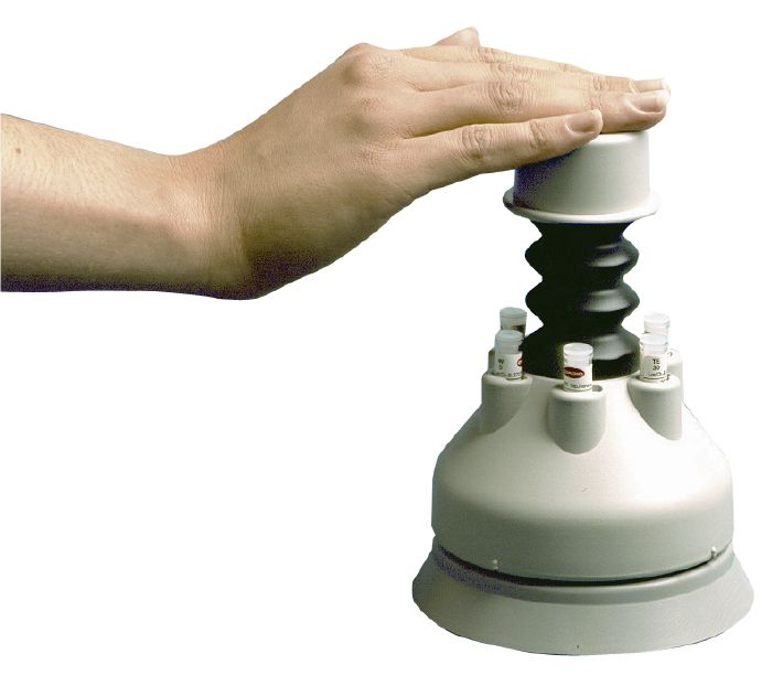 Dispenser, Oxoid, 6 huller til disc resistenstabletter - AbenaOnline